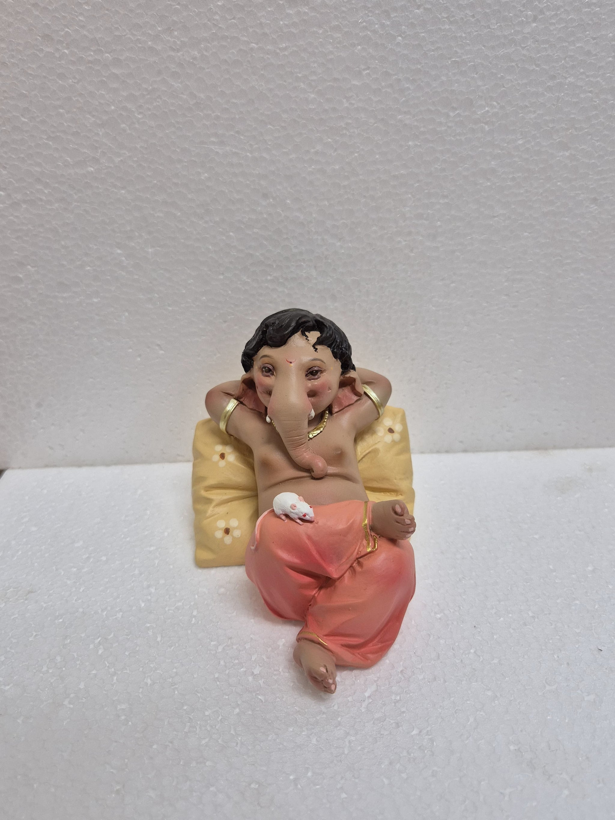 Resting Ganesha, 4" – Trimurti Studio