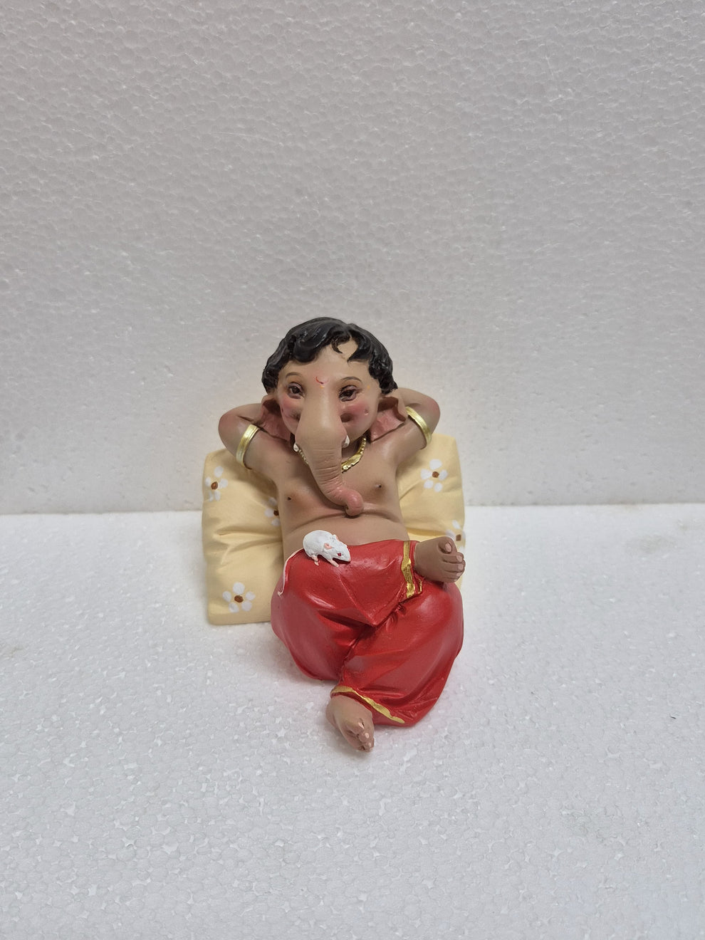 Resting Ganesha, 4" – Trimurti Studio